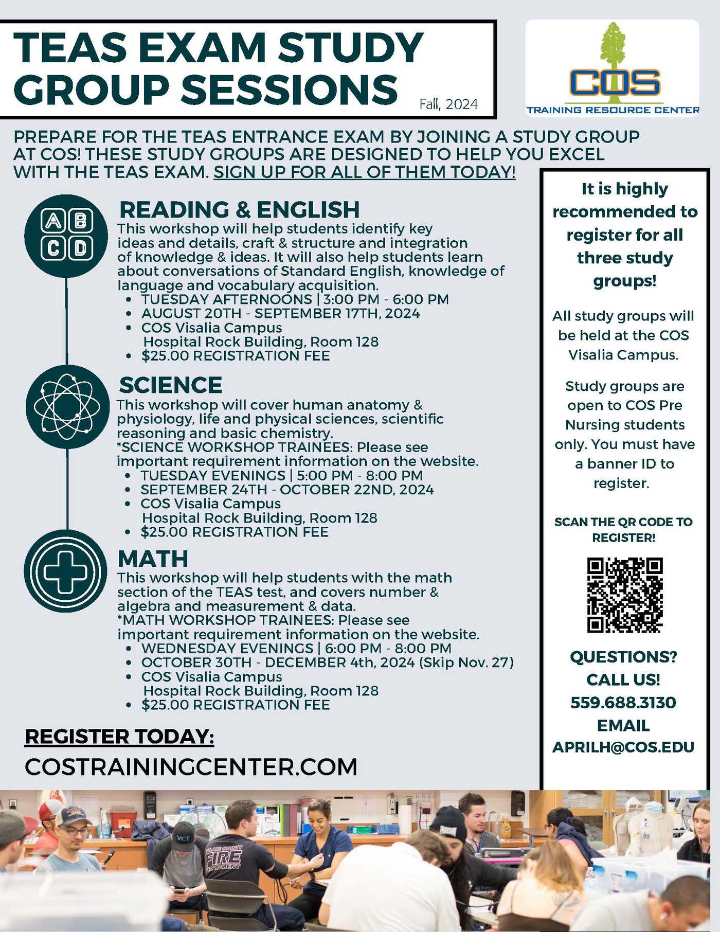 College of the Sequoias | TEAS Information